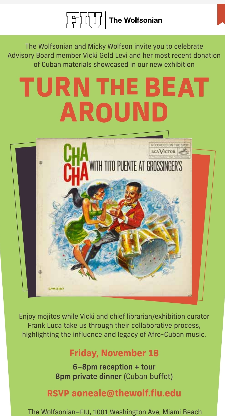 "Turn The Beat Around" LATIN EXPLOSION, Friday, 7-9am - WSLR+Fogartyville