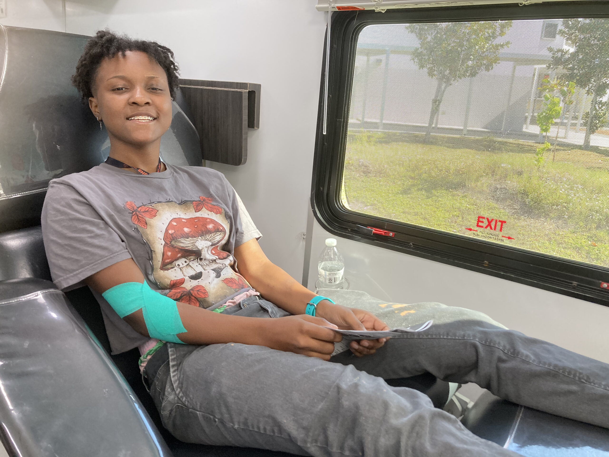 Teenagers trying to recover lead as blood donors - WSLR+Fogartyville