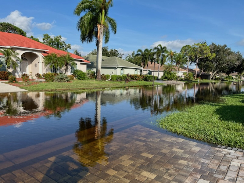 How the water got stuck at Calusa Lakes - WSLR+Fogartyville