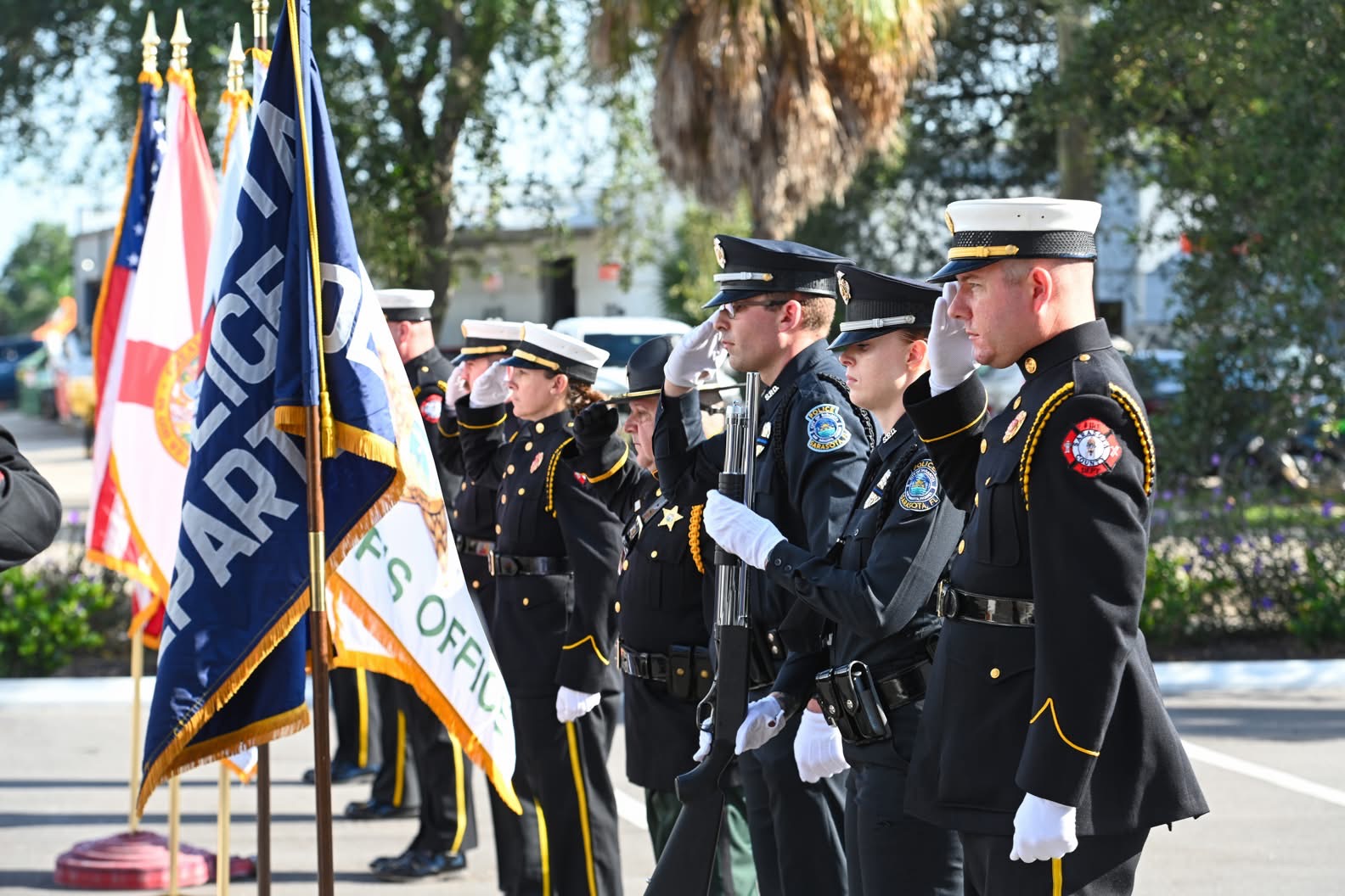 Sarasota commemorates September 11 tragedy - WSLR+Fogartyville
